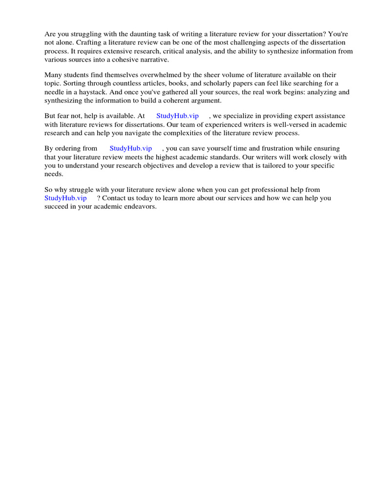 How Many Pages Is A Dissertation Literature Review | PDF | Literature ...