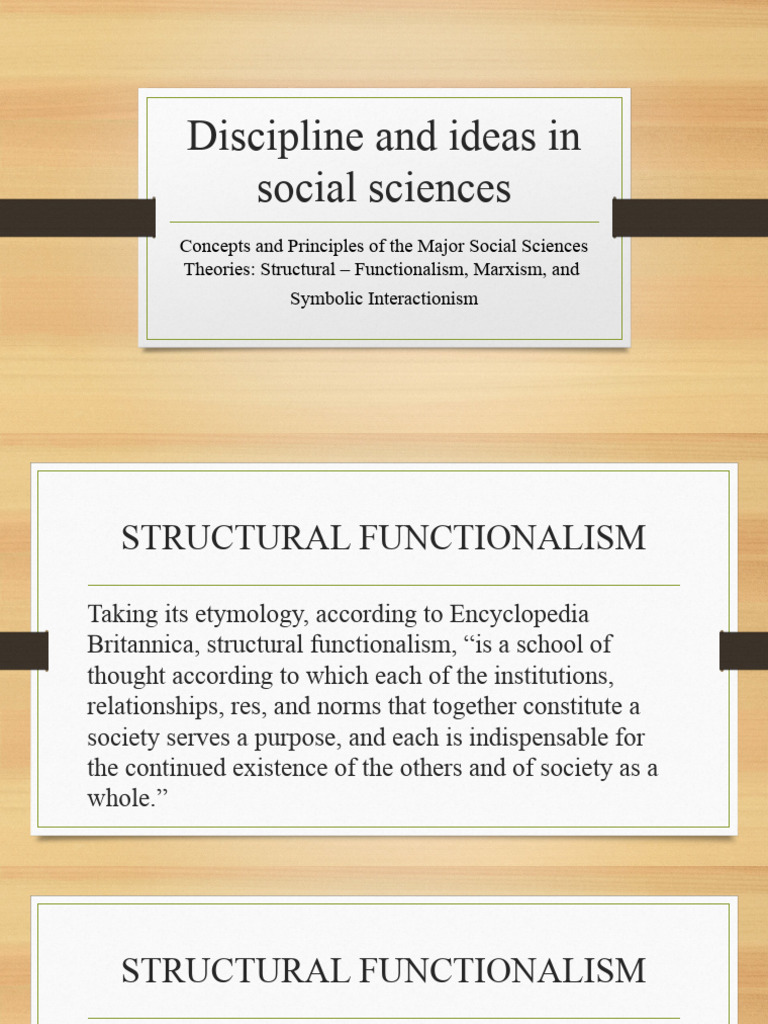 Discipline and Ideas in Social Sciences | PDF | Karl Marx | Marxism