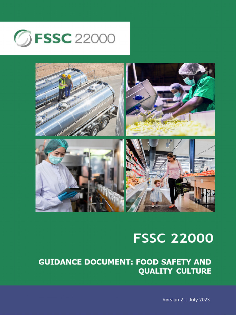 Food Safety and Quality Culture Guide | PDF | Audit | Food Safety