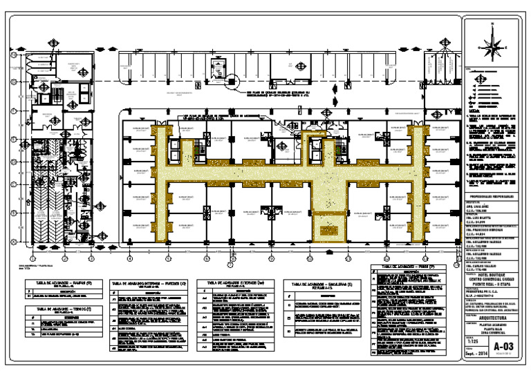 (A3) UP-2014-02-ARQ-D0005 PLANTAS ACABADOS (12 Hojas) - A-3 | PDF