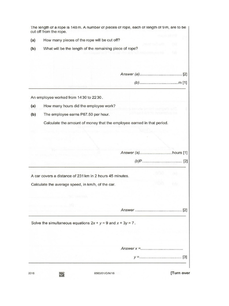 MSC Study Test | PDF