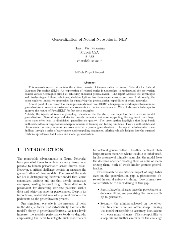Generalization Pdf Artificial Neural Network Learning
