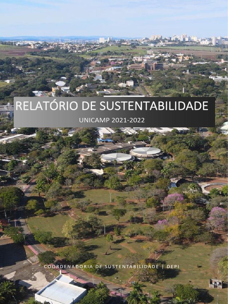 Relatório de Sustentabilidade Unicamp 2021-2022 | PDF | Desperdício ...