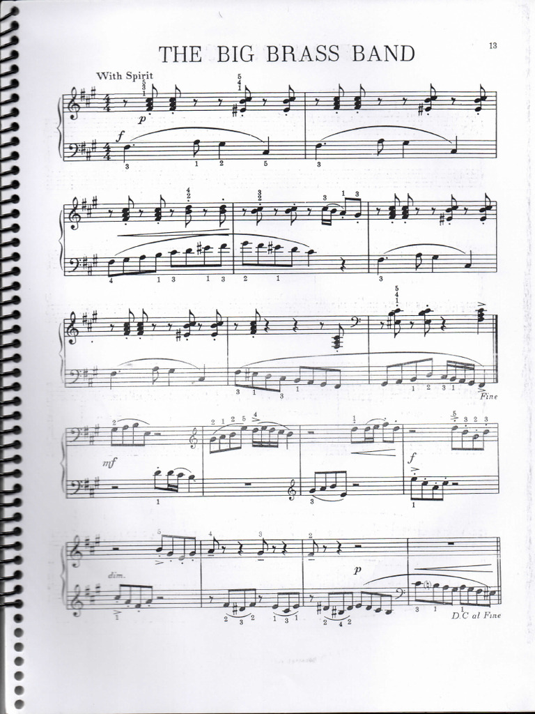 The Big Brass Band | PDF