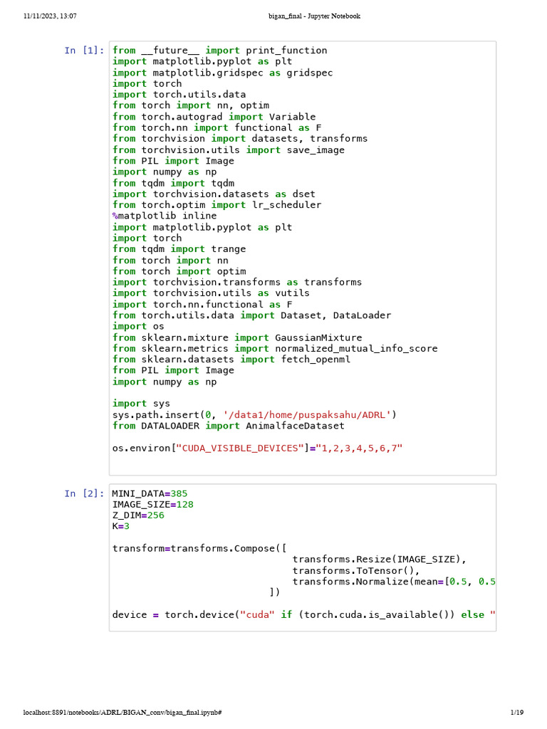 Bigan - Final - Jupyter Notebook | PDF | Machine Learning | Applied Mathematics