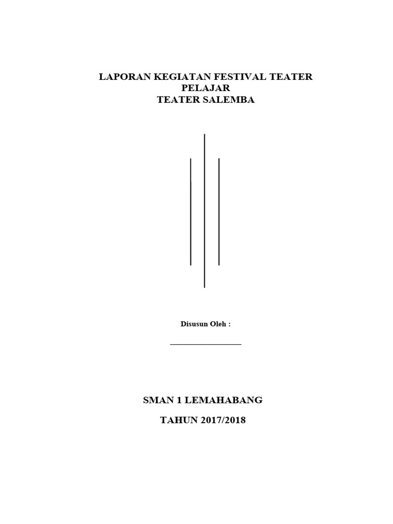 Laporan Kegiatan FTBS | PDF | Kajian Bahasa Asing