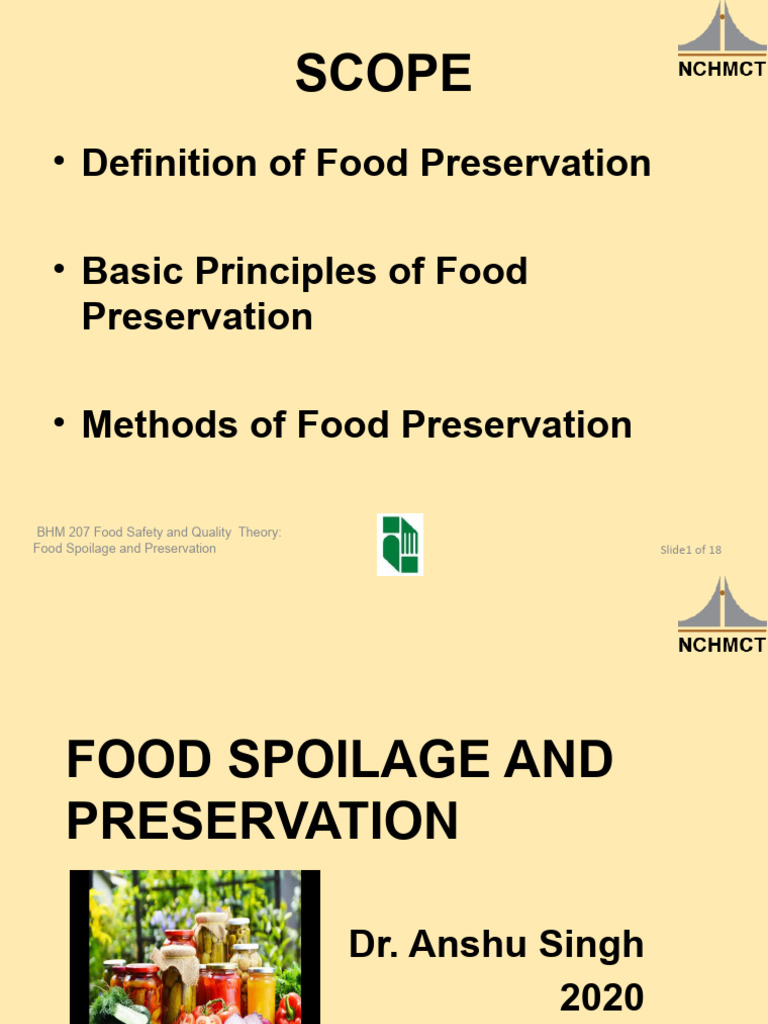 Lesson 3 PPT Part 2 | PDF | Food Preservation | Decomposition