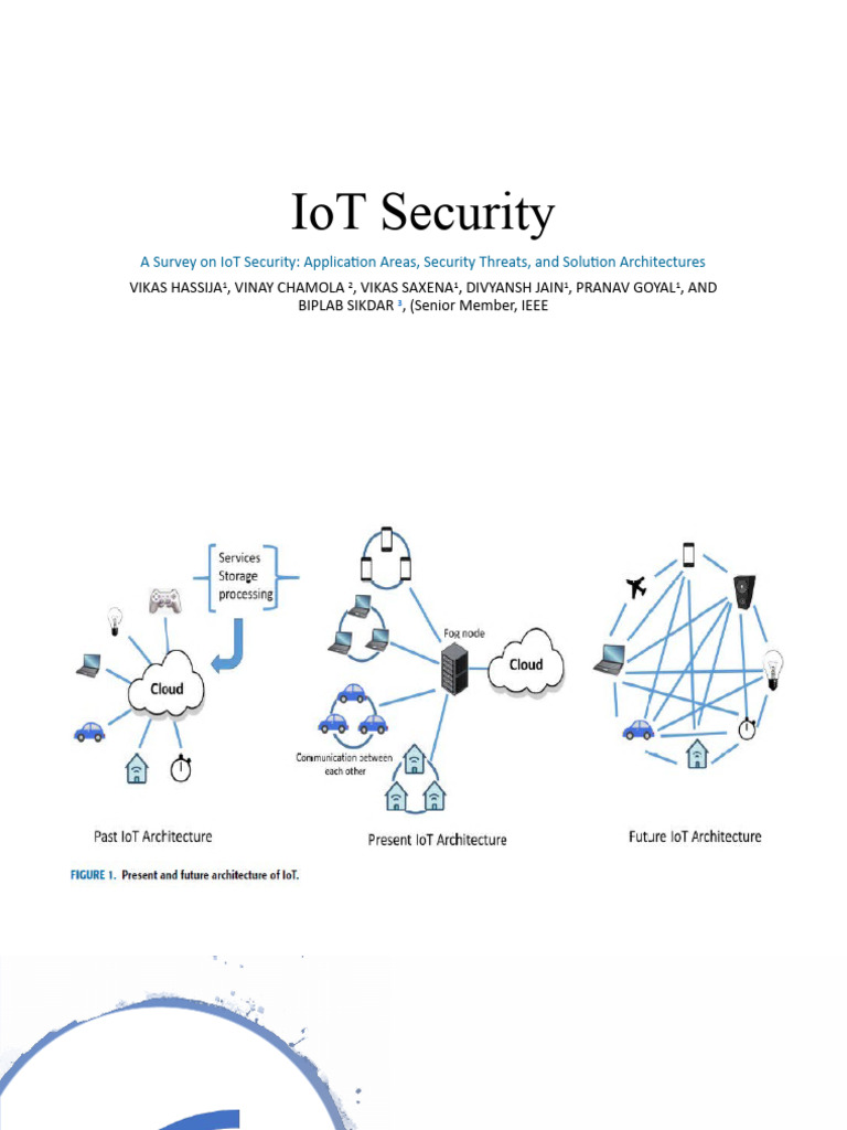 IoT Security | PDF | Internet Of Things | Encryption