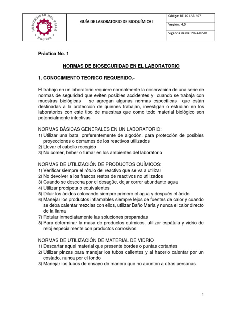 RE-10-LAB-407 BIOQUIMICA I v4 | PDF | Carbohidratos | Trifosfato de ...