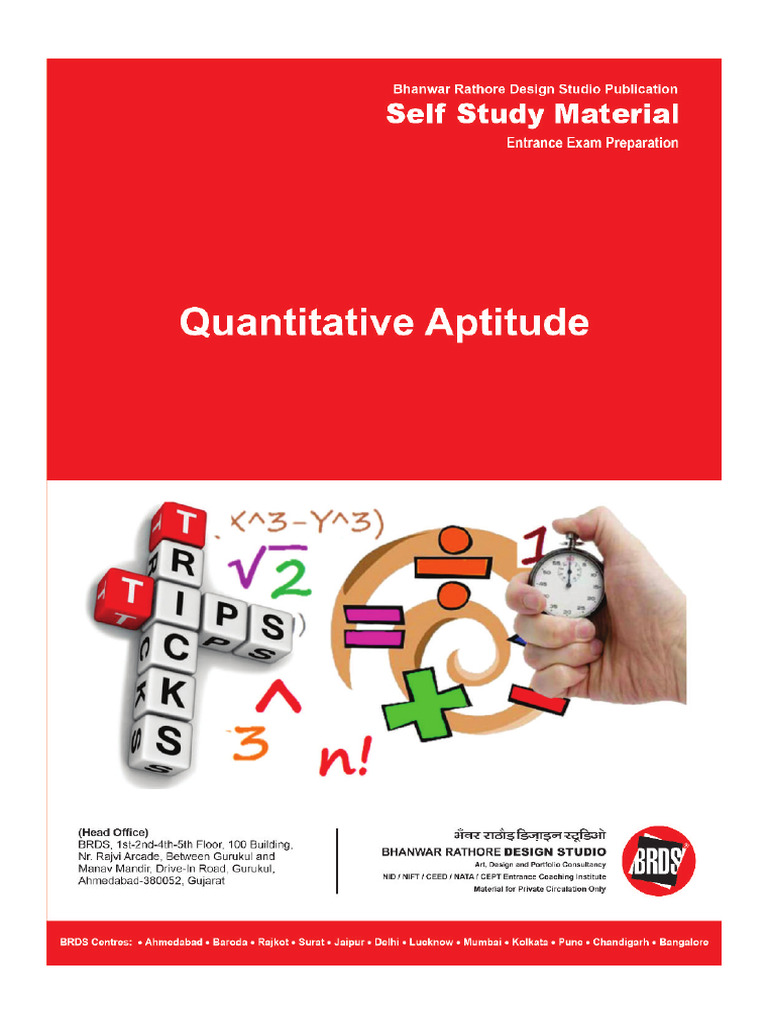 Quantitative Aptitude | Download Free PDF | Mathematics | Arithmetic
