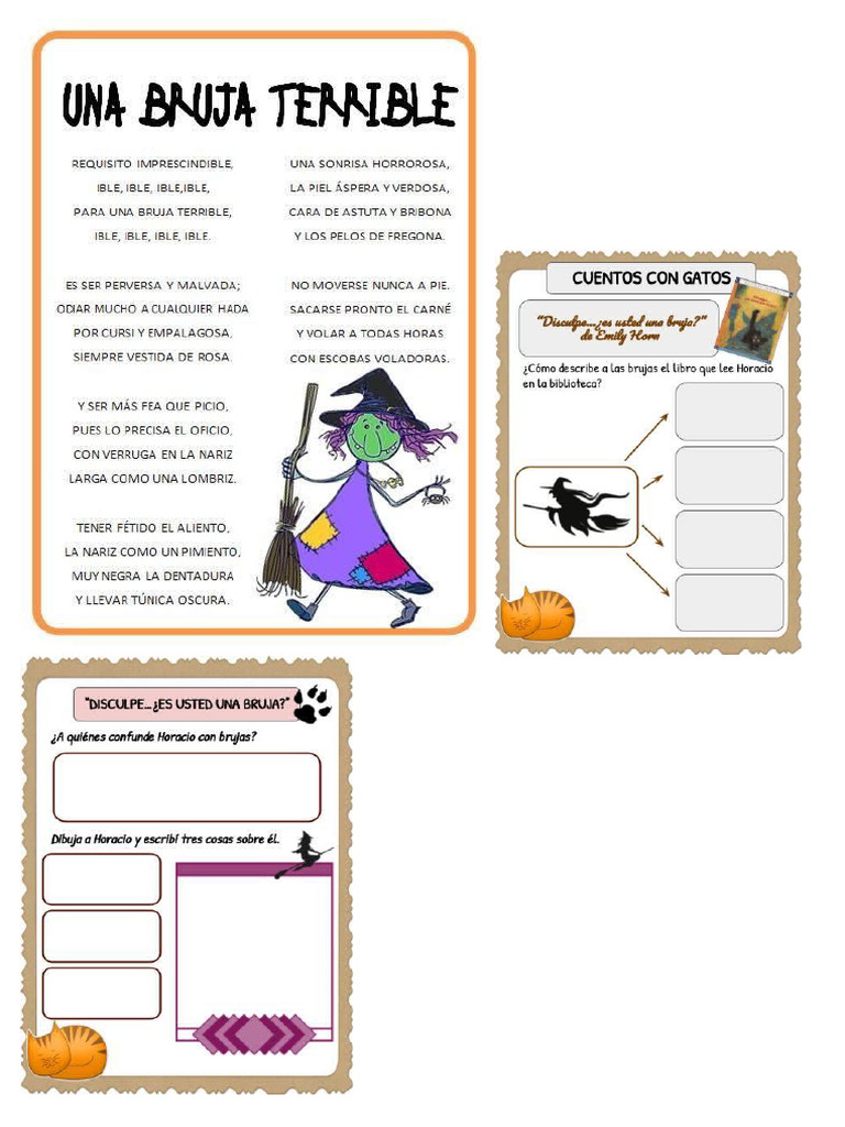 Actividades Bruja | PDF