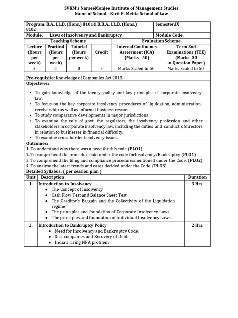 IBC PDF | PDF | Bankruptcy | Insolvency