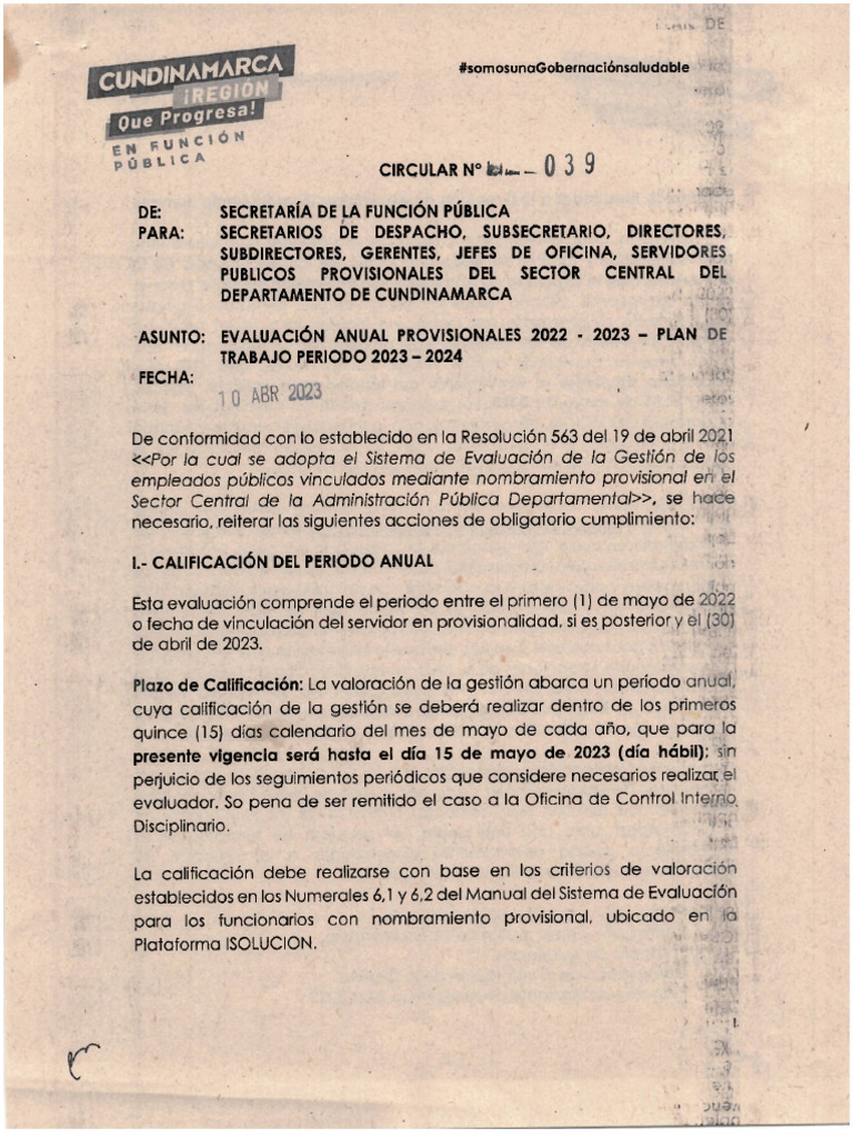 Circular 39 2023 | PDF