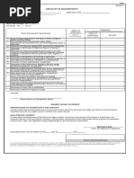 Checklist Omnibus Sworn Statement | PDF