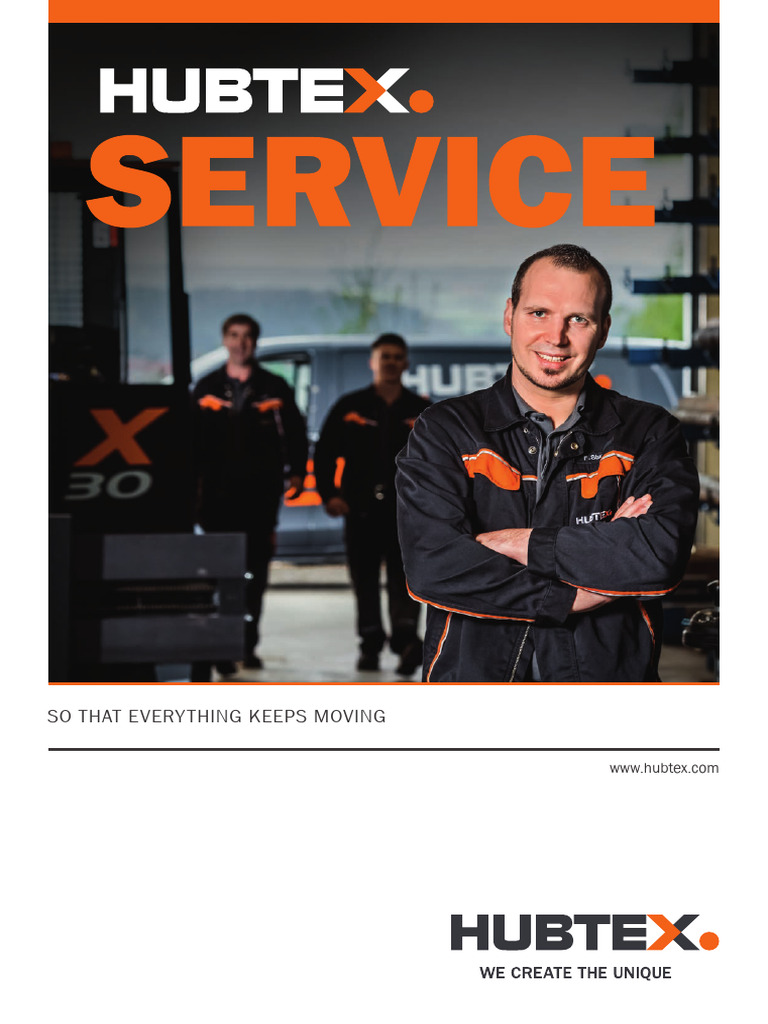 HUBTEX - Service Brochure | PDF