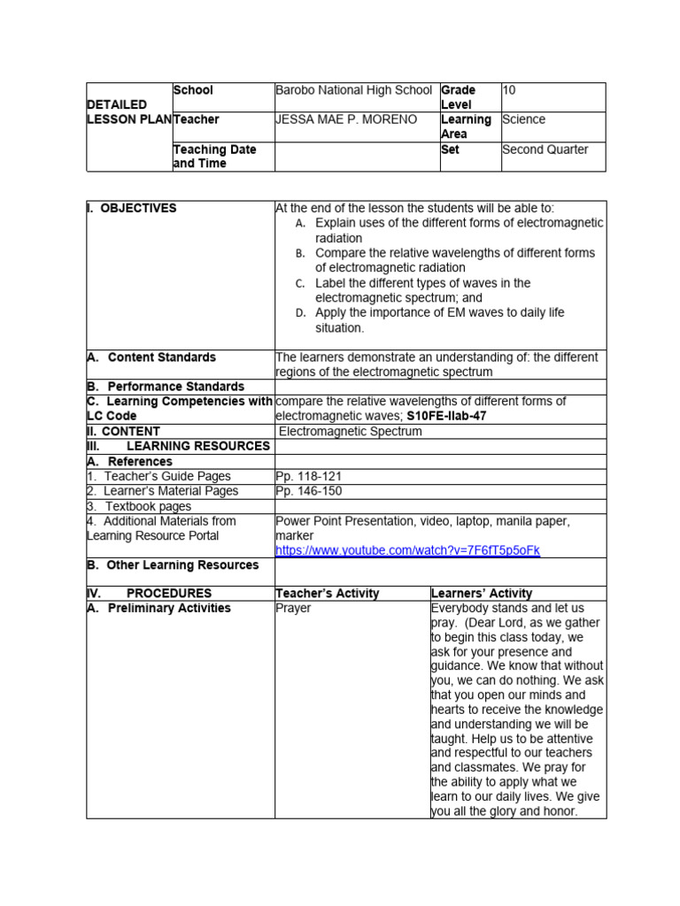 DLP | PDF | Electromagnetic Spectrum | Electromagnetic Radiation