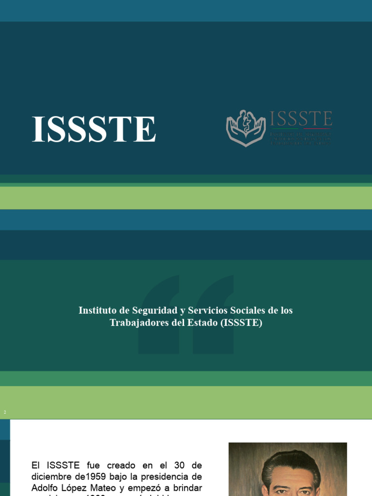 ISSSTE | PDF | Pensión