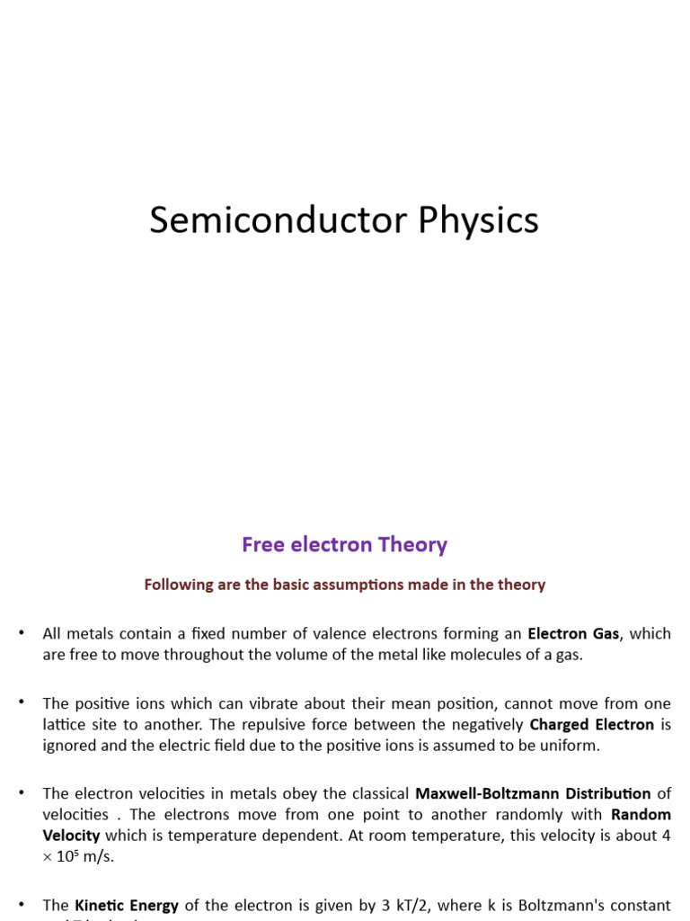Solid State Physics | PDF | P–N Junction | Band Gap