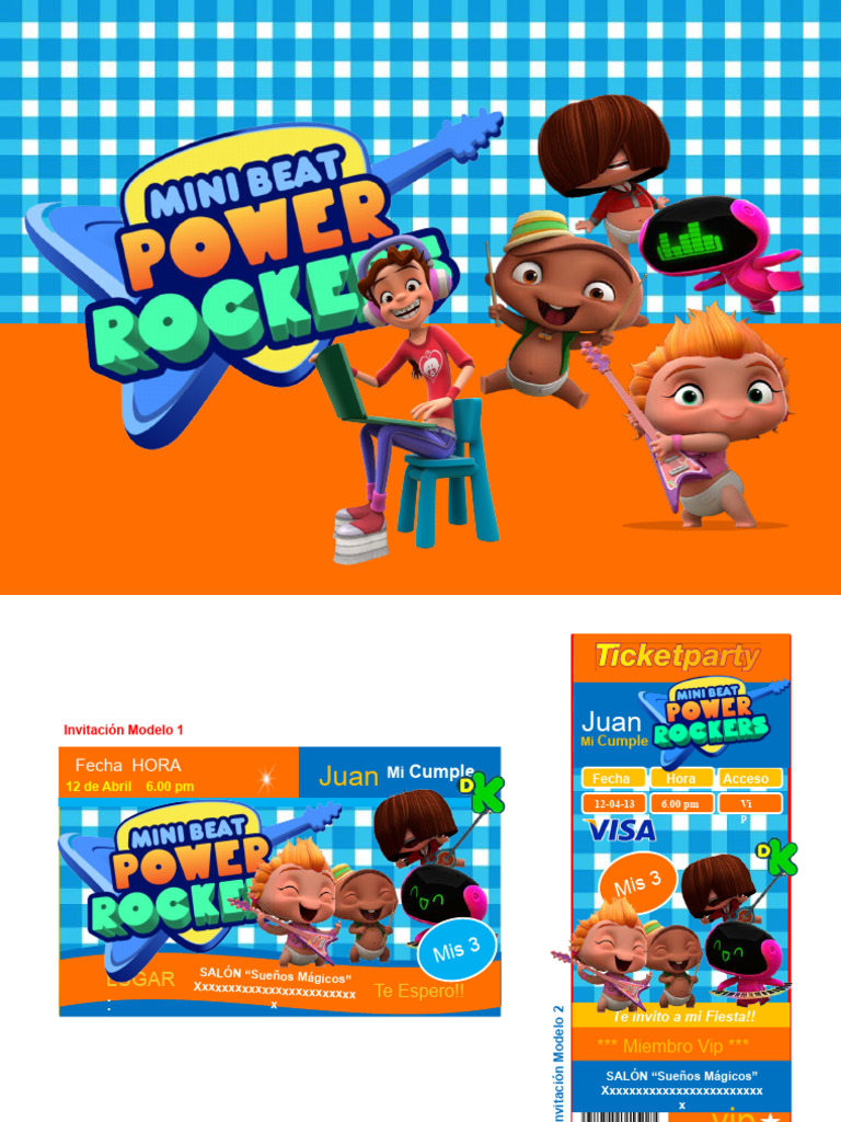 Mini Beat Power Rockers - Kit | PDF