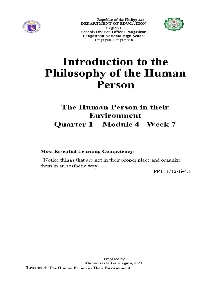 Q1 Intro-to-Philo-Module-4-Week-7-no-answer-key PDF | PDF ...