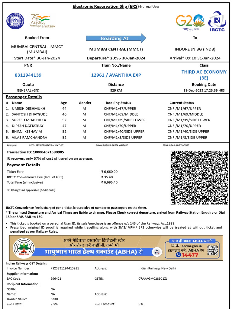 MUM IDR Batch1 - PN - RS - RN - RC | PDF | Payments