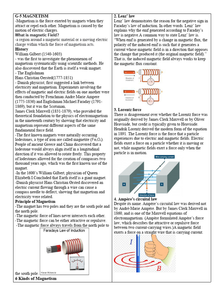 Civil Engineering Reviewer | PDF | Magnetic Field | Electrical ...