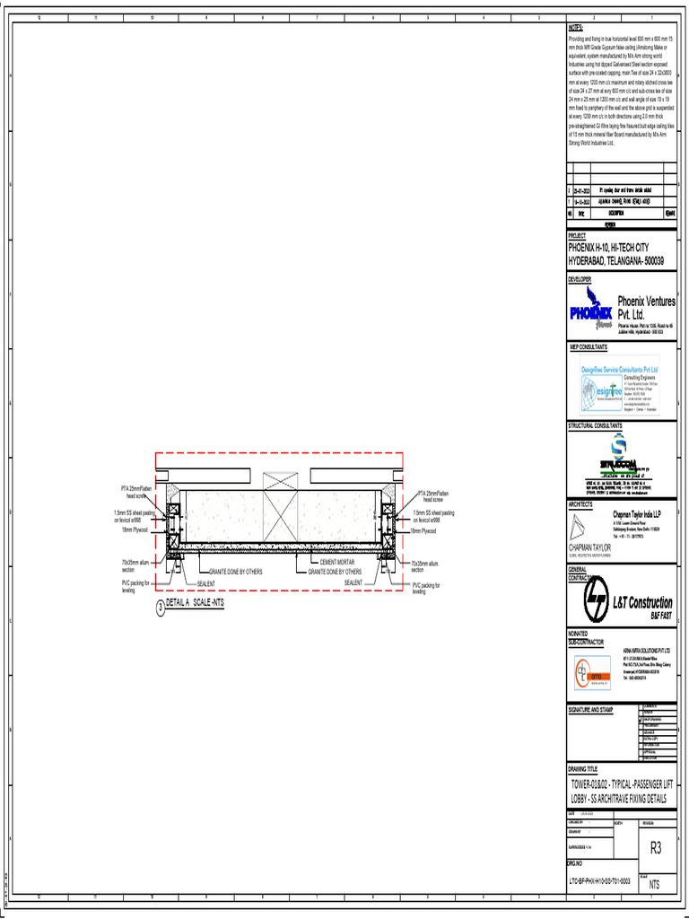 SS Architrave Proposal-00 | PDF | Architectural Elements | Building Materials