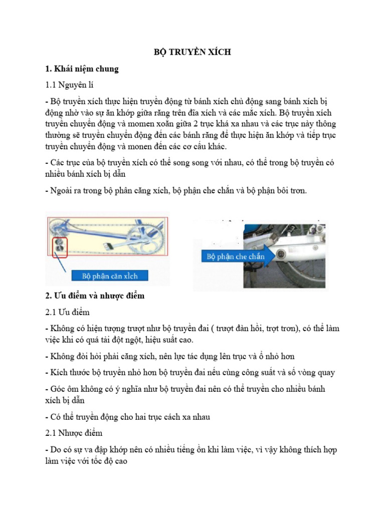 BỘ TRUYỀN XÍCH hjhj | PDF