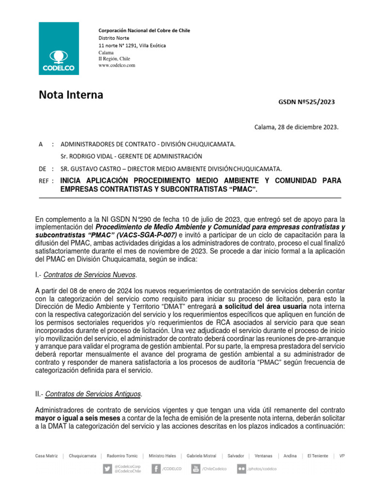 Ni GSDN 525-2023 Pmac | PDF