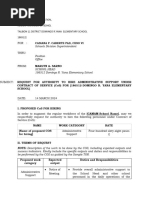 Letter Request For Monetization | PDF | Social Science | Wellness