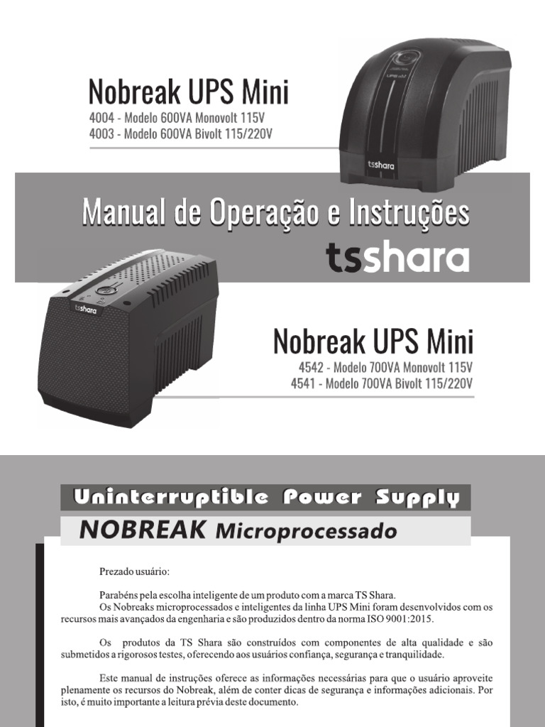 Manual-UPS-Mini-600-700-Fev23-Rev.0-WEB | PDF