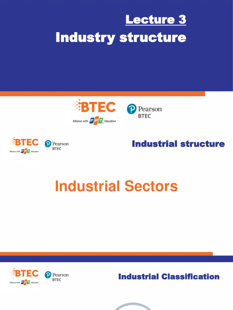 Lecture 3 - Industry Structure | PDF | Economics | Profit (Economics)