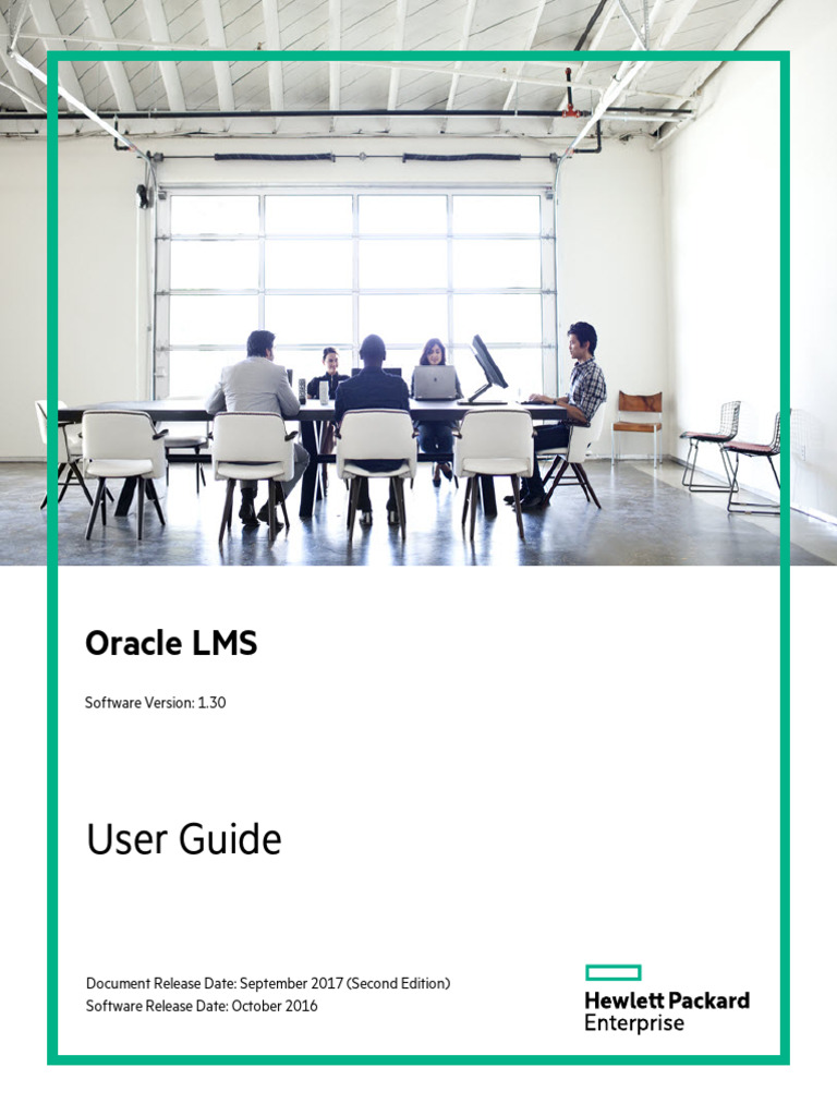 HP Man UniversalDiscovery OracleLMS 1.30 User Guide 2nded PDF | PDF | Databases | Oracle Database
