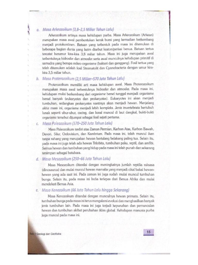 Arkeozoikum Artinya Masa Kehidupan Purba. Masa Arkeozoikum (Arkean) | PDF