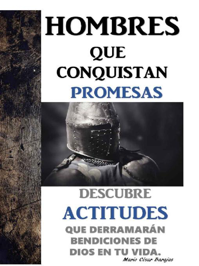 Hombres Que Conquistan Promesas Mario Cesar Barajas Coronado | PDF ...