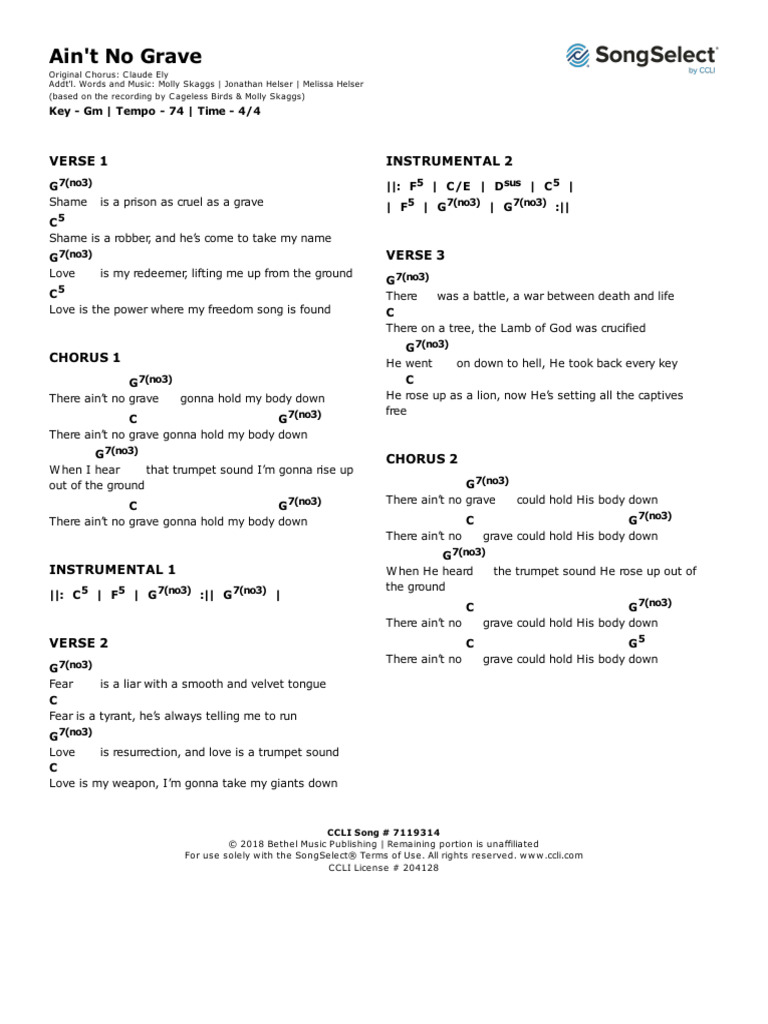 Aint No Grave GM | PDF