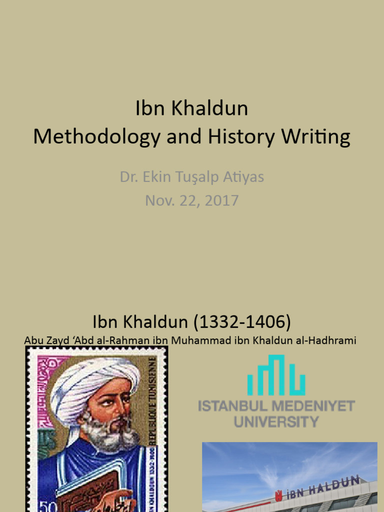 Ibn Khaldun's Historical Methodology | PDF | Islamic Philosophy