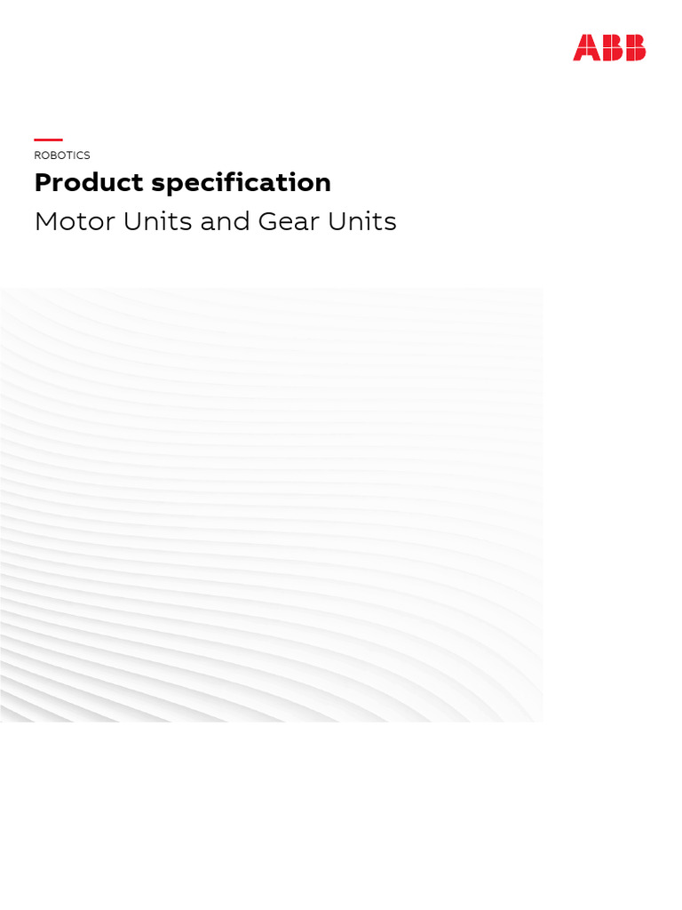 Product Specification_Motor+Gear units_Motor Lab | PDF | Screw ...