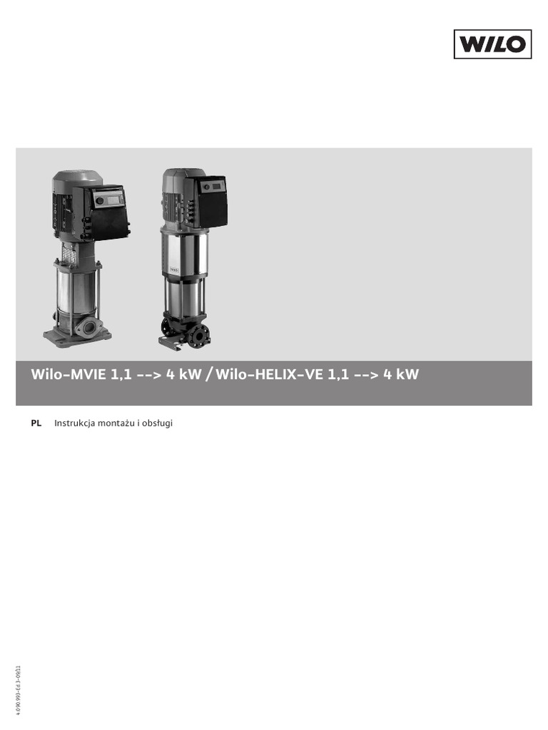 wilo pompa | PDF