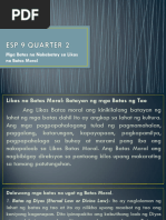 ESP9 Q2 Module 1 | PDF