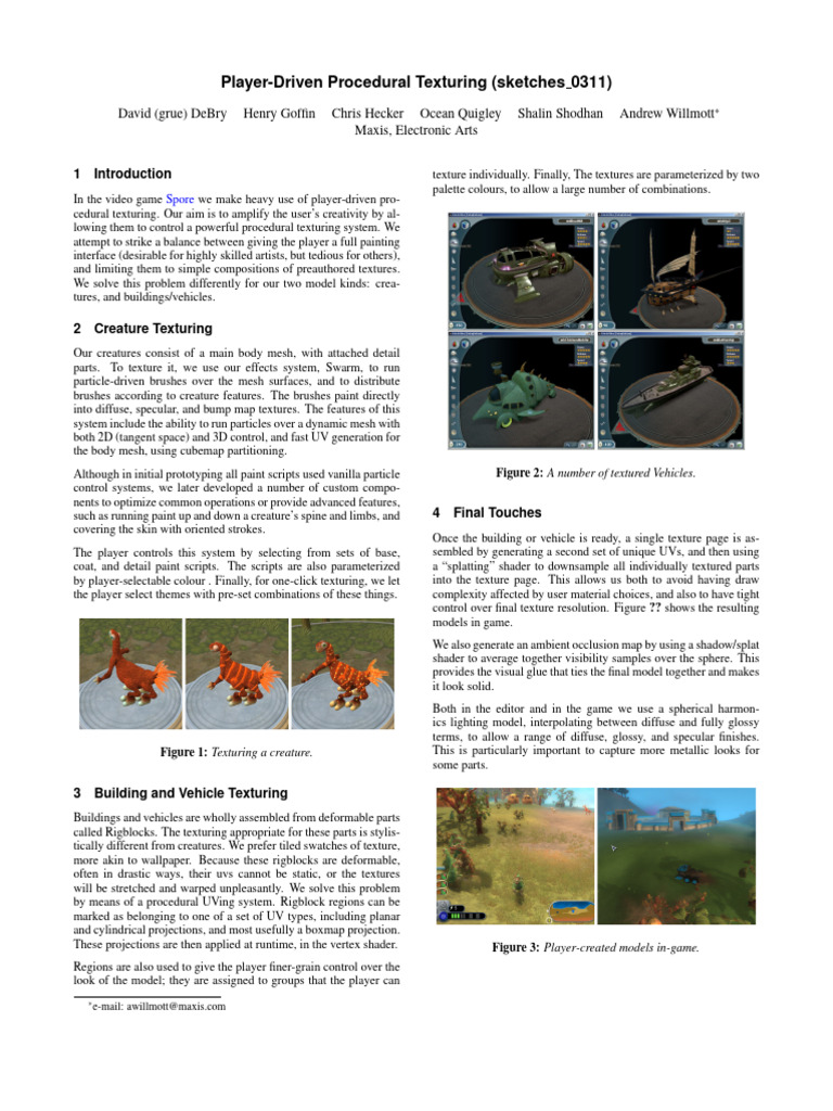 0311 PaintingModels | PDF | Texture Mapping | Shader