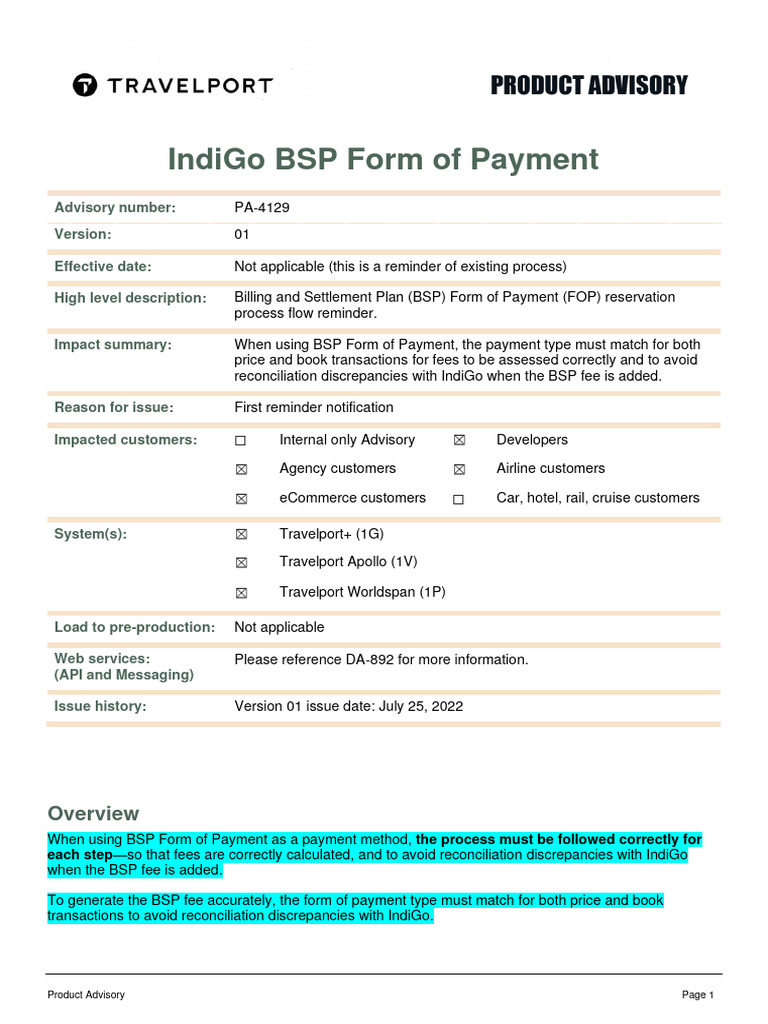 Fop | PDF | Fee | Payments