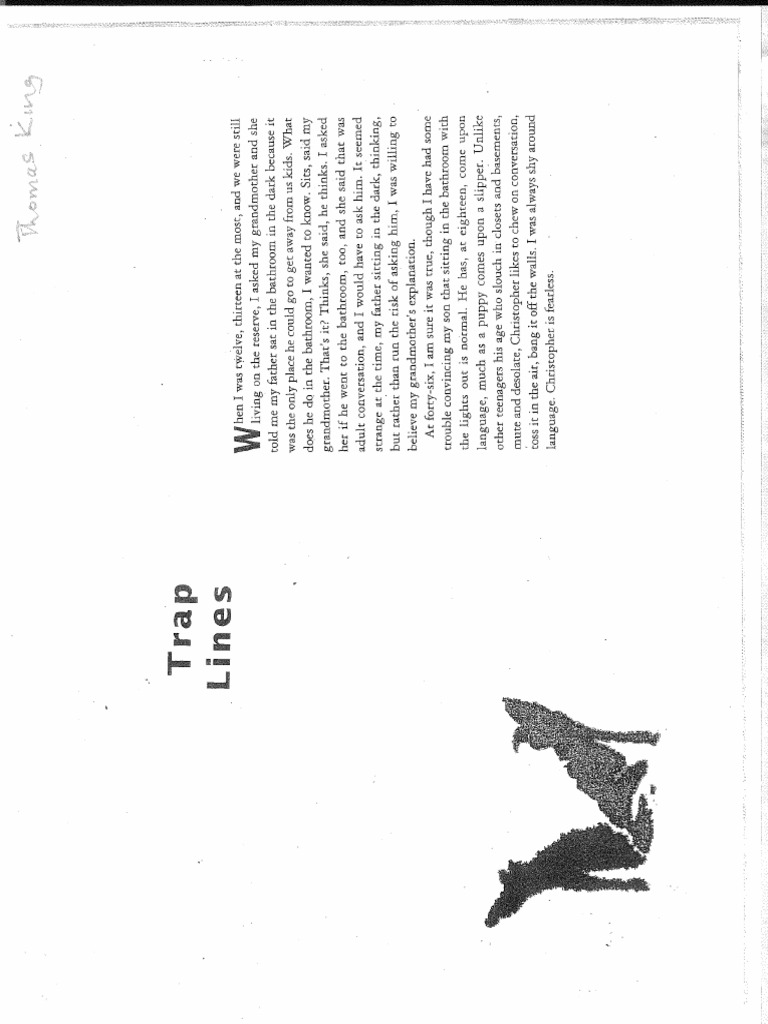 Traplines Book 1 | PDF