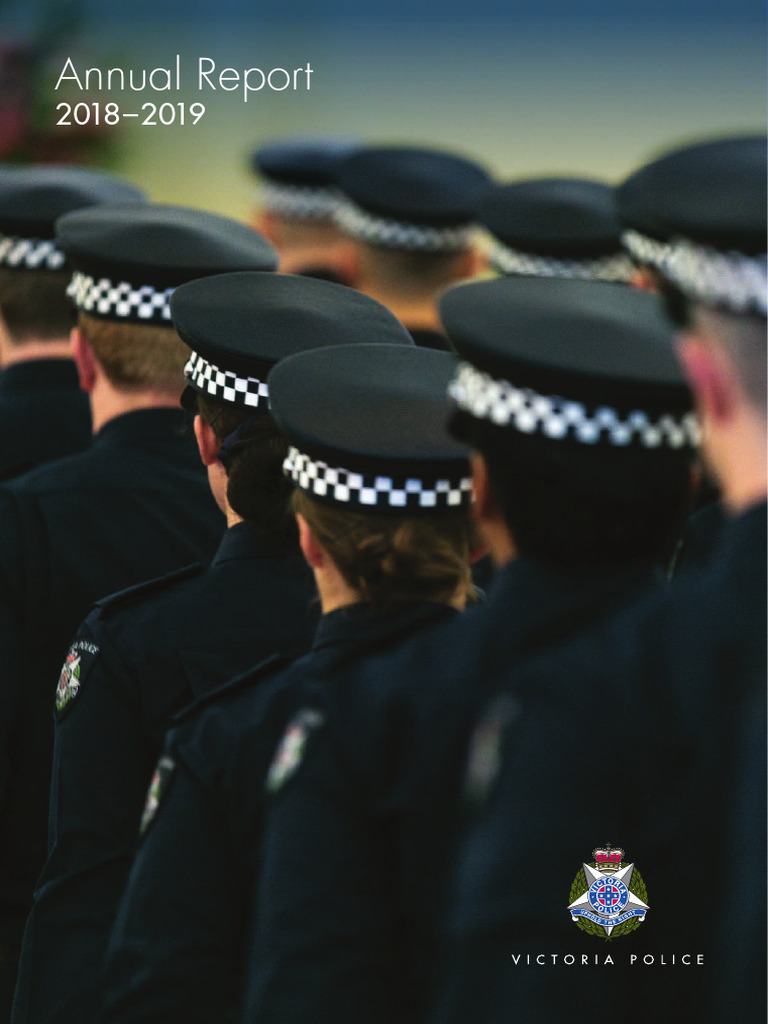 VicPol Annual Report 2019 Accessible | PDF | Police | Traffic Collision