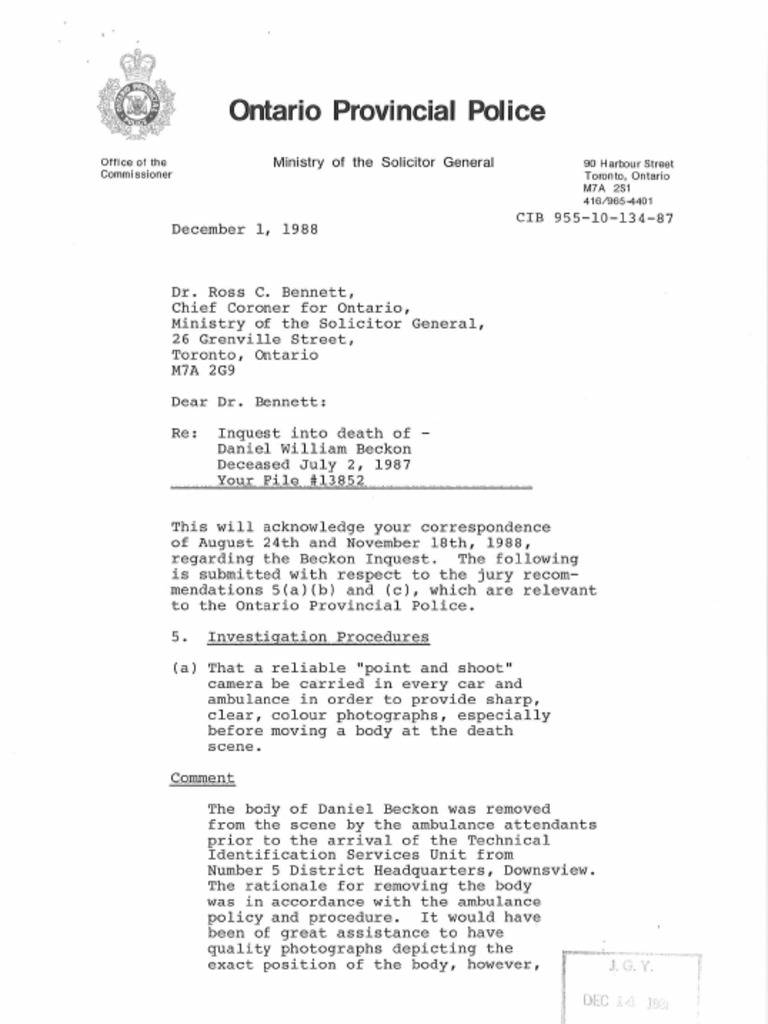 BECKON - OPP Response | PDF