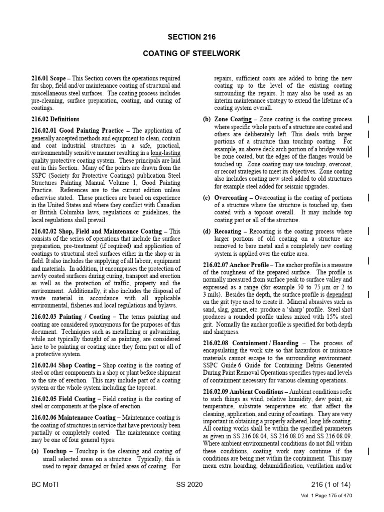 Steelwork Coating Guidelines and Practices | PDF | Paint | Abrasive