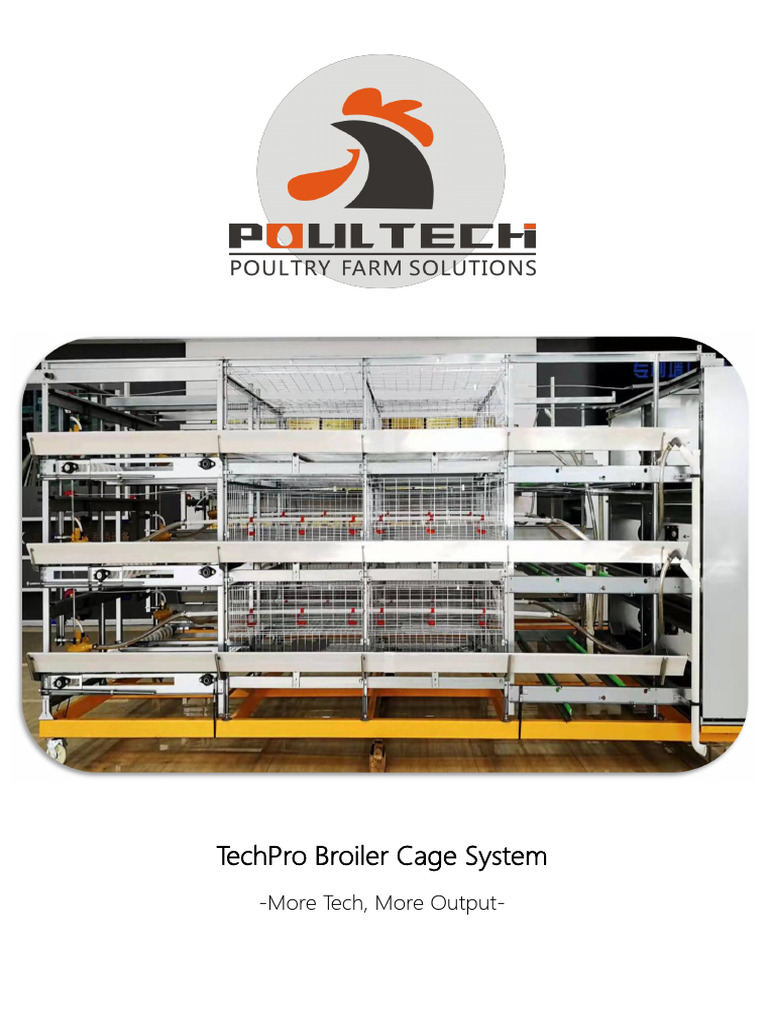 TechPro Broiler Cage | Download Free PDF | Poultry Farming | Pipe (Fluid Conveyance)