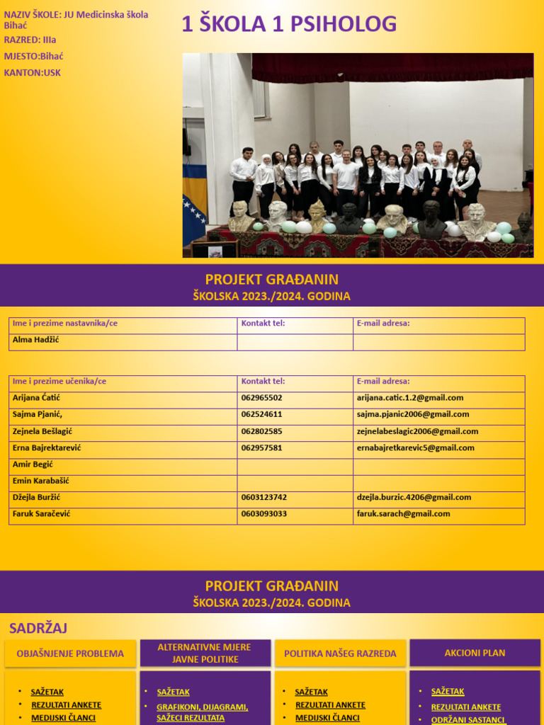 Prezentacija Obrazac 1 | PDF