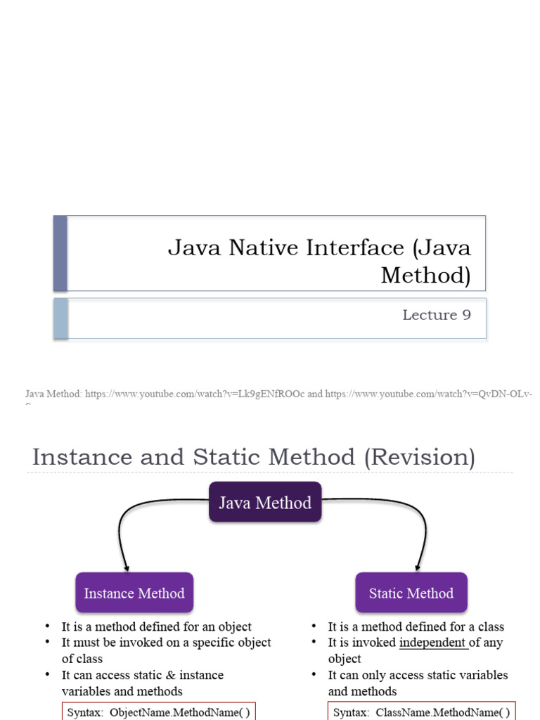 TCP lec09 | PDF | Method (Computer Programming) | Parameter (Computer Programming)