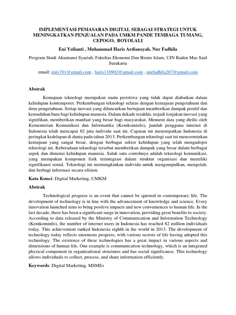 Metopen Kualitatif FIX BGT | PDF